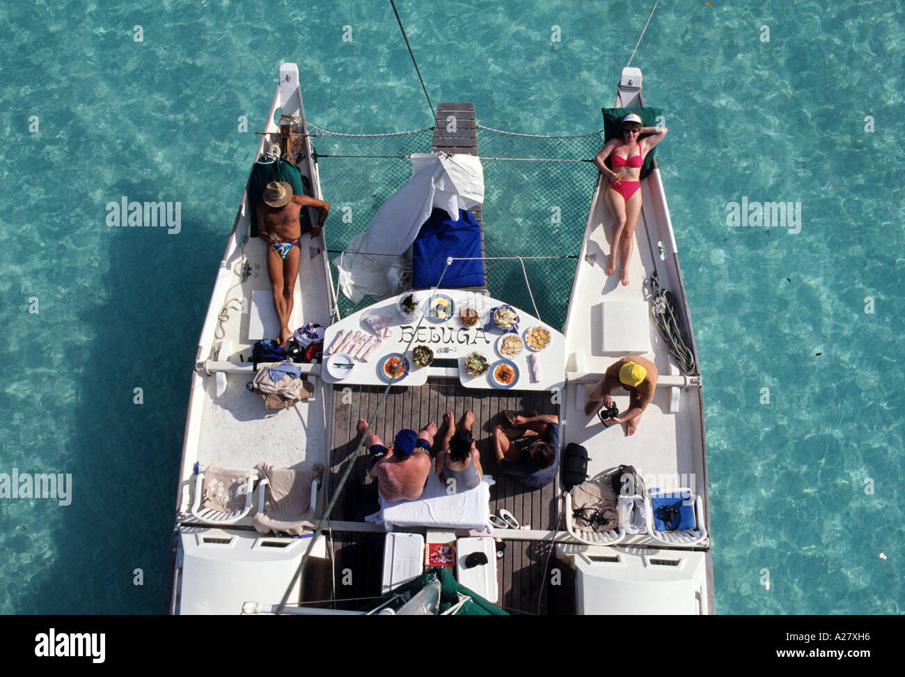 TCA Turks and Caicos Islands sailing trip with the catamaran Beluga ...