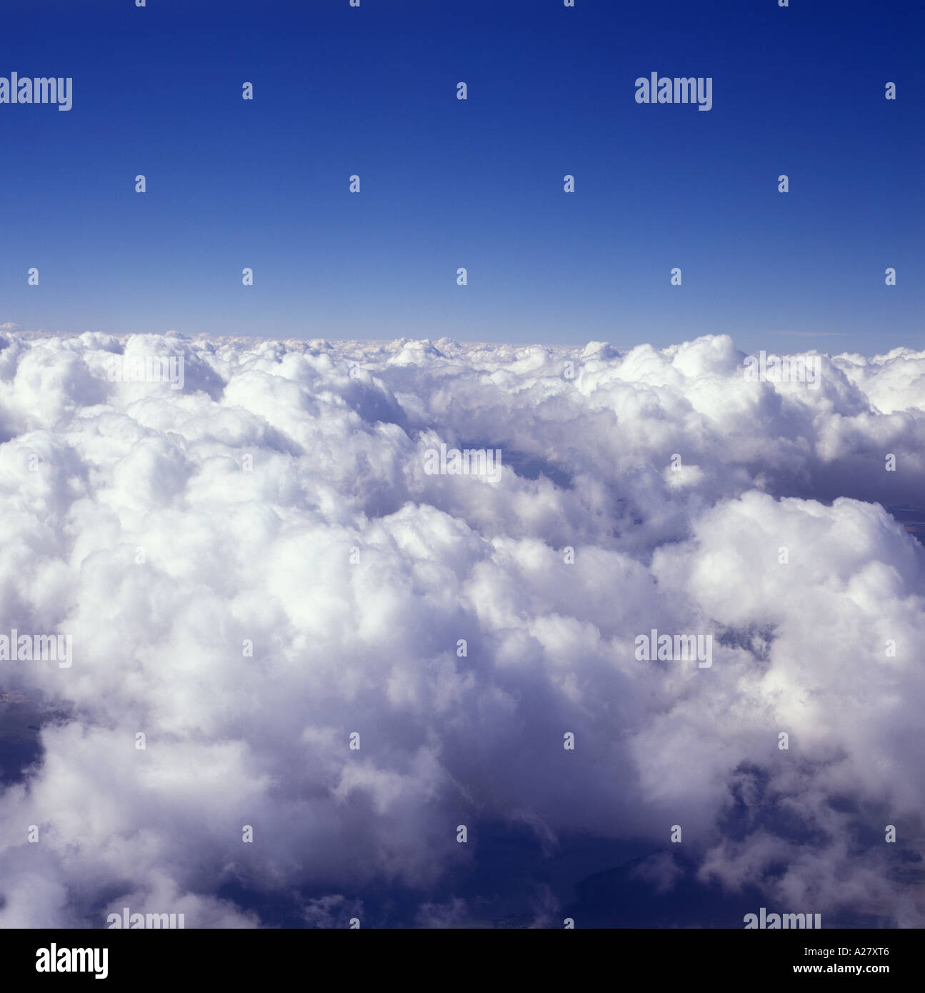 Strato Cumulus clouds over the English Channel Stock Photo - Alamy