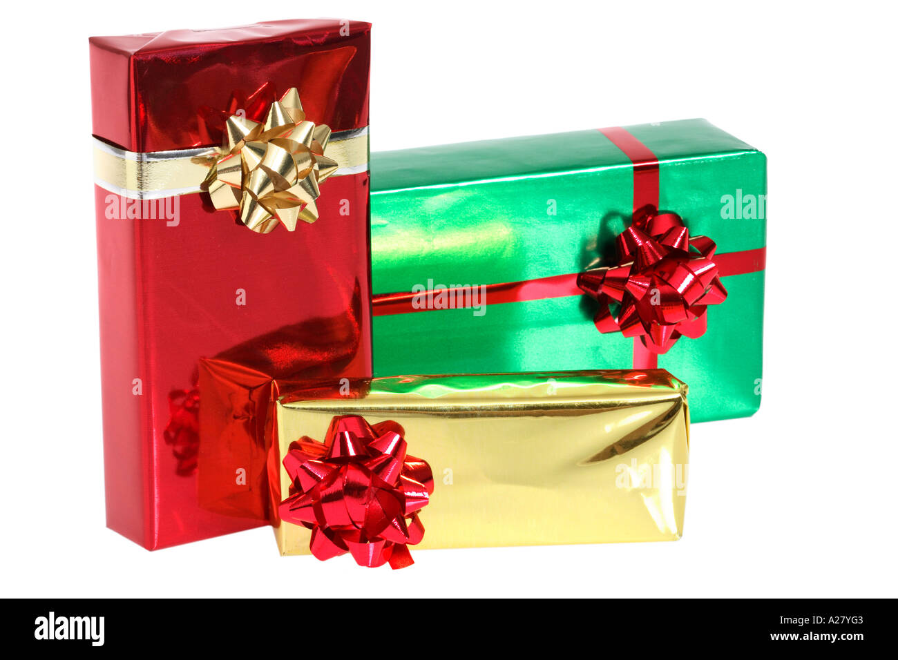 Christmas presents cut out hi-res stock photography and images - Alamy
