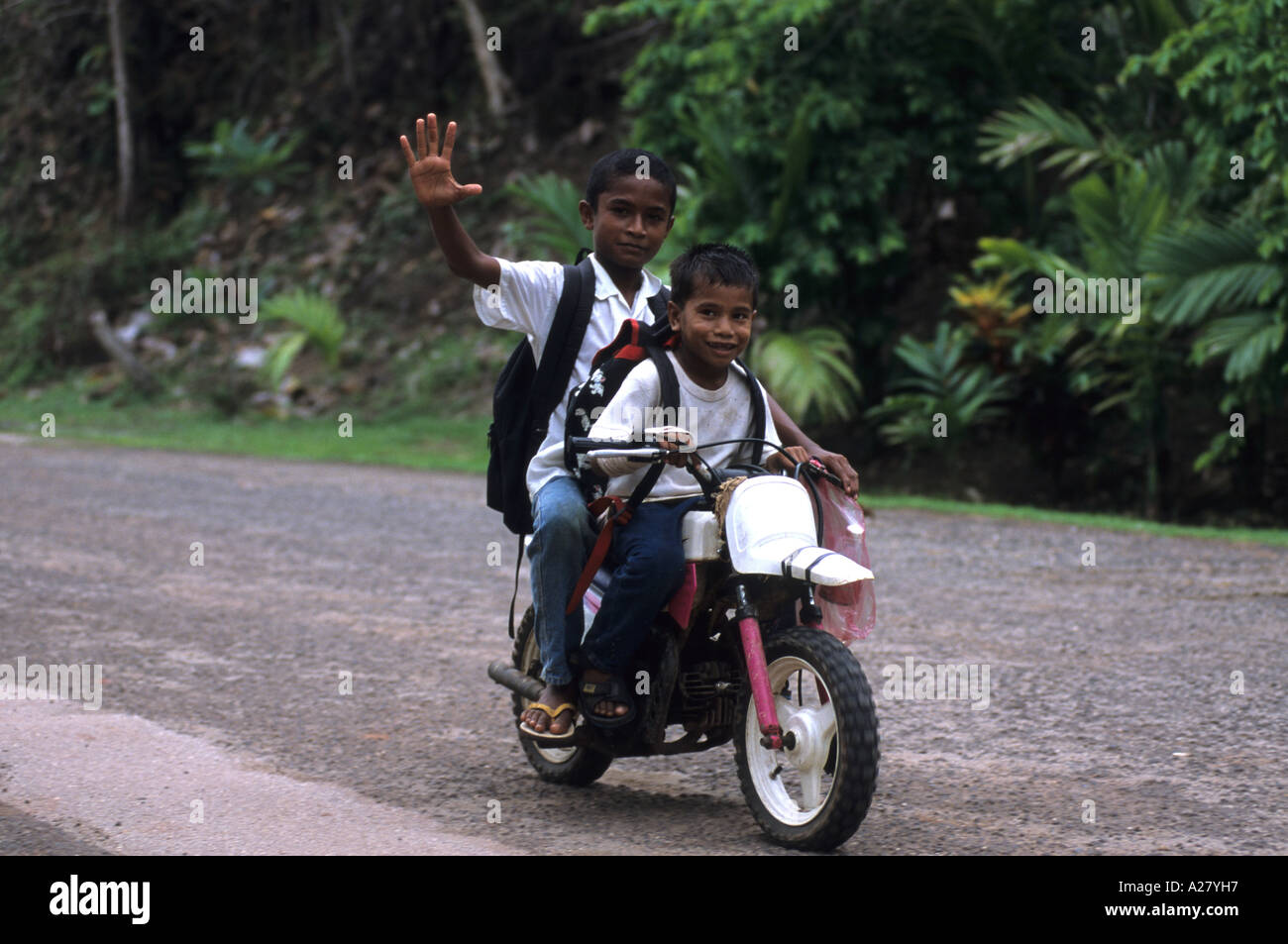 Micronesia palau people children hi-res stock photography and images ...