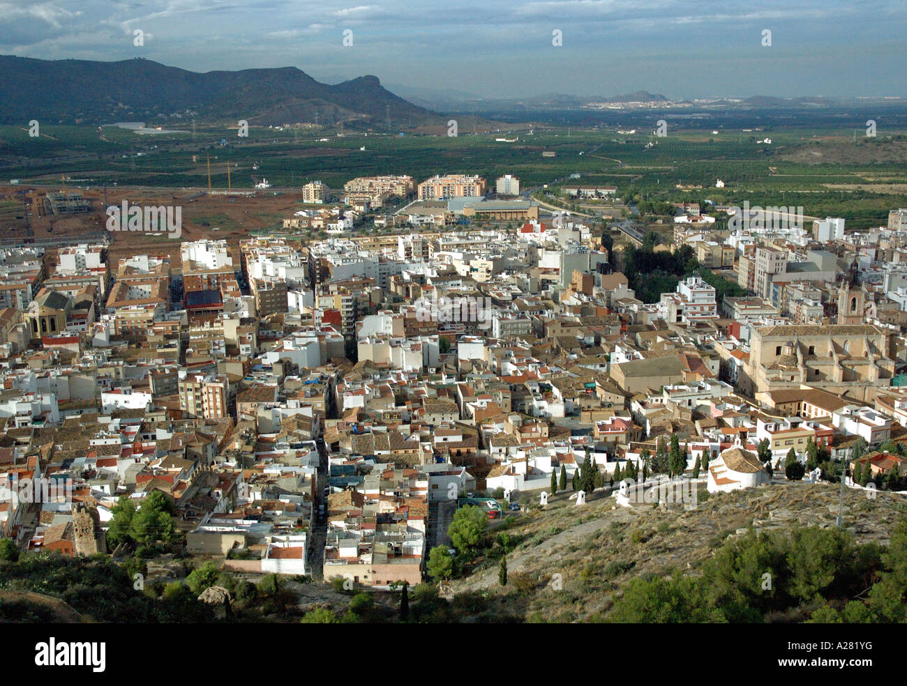 Sagunto Sagunt from castle Camp de Morvedre Comunitat Comunidad ...