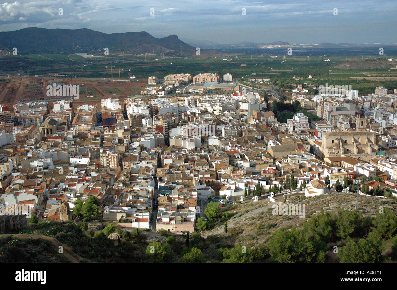 Sagunto Sagunt from castle Camp de Morvedre Comunitat Comunidad ...