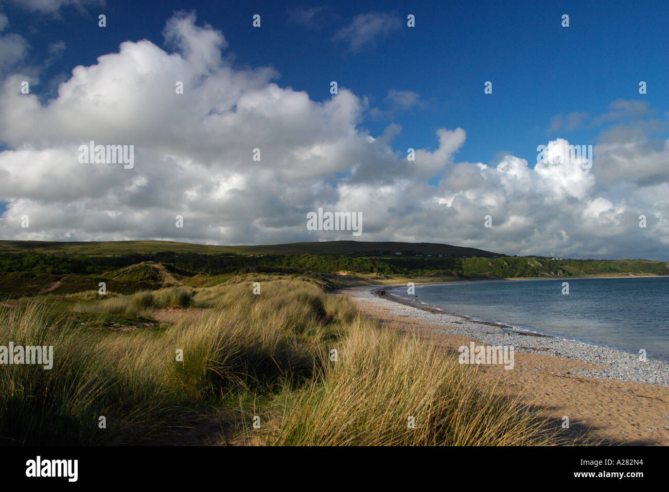 Oxwich Bay View Gower Wales Stock Photo - Alamy