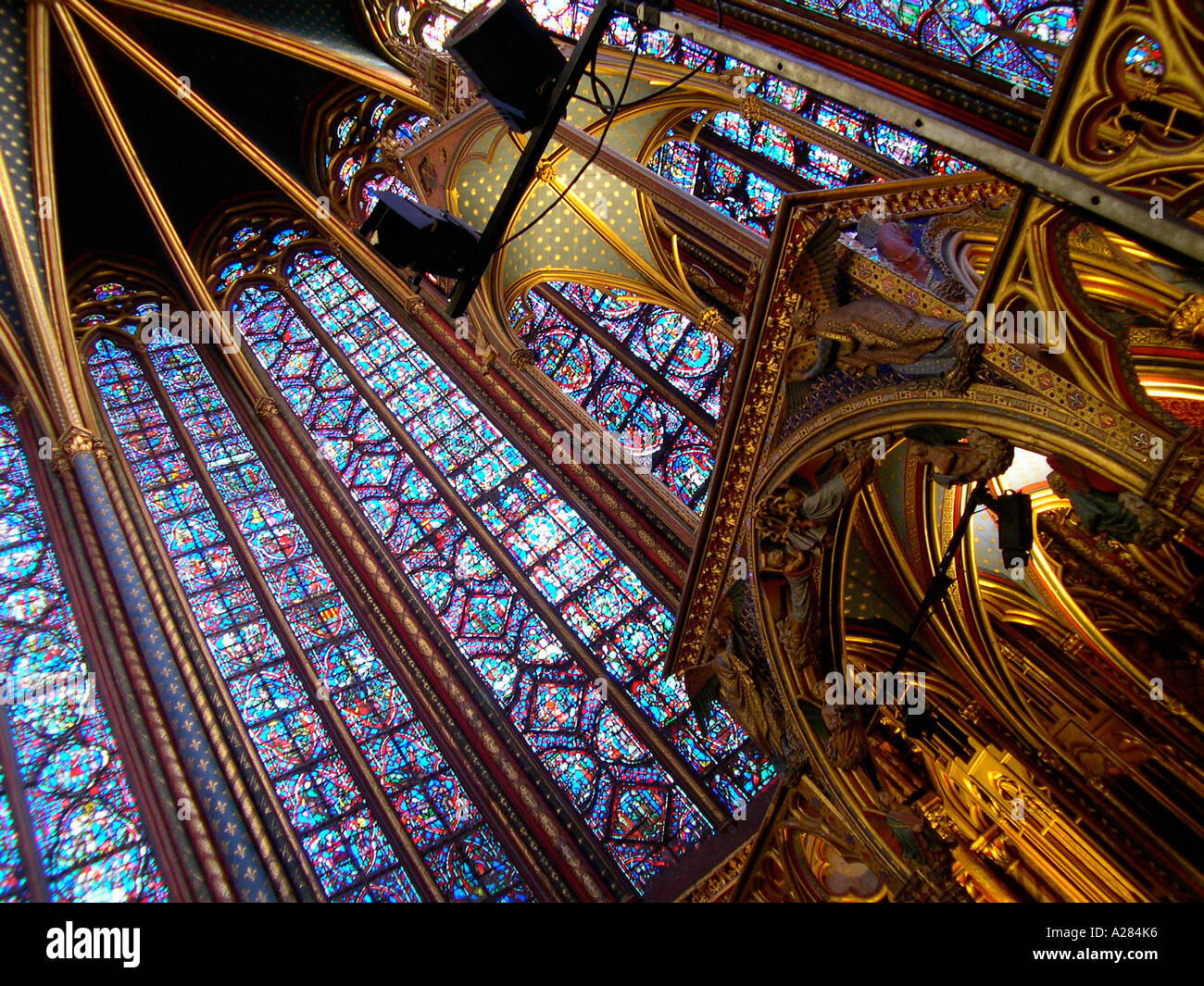 La Sainte-Chapelle The Holy Chapel Paris France Stock Photo - Alamy
