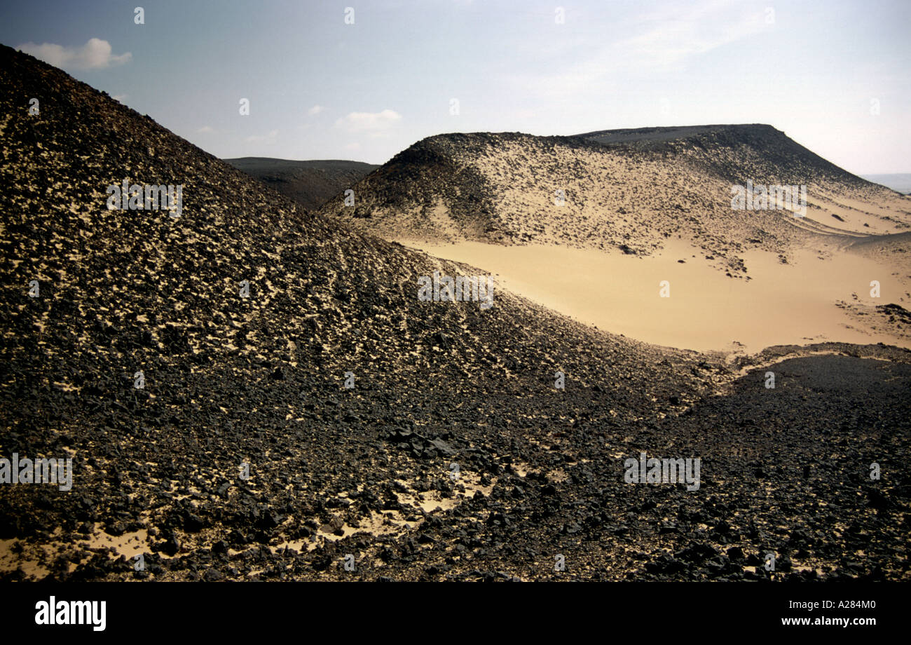 Black Desert Egypt Stock Photo - Alamy