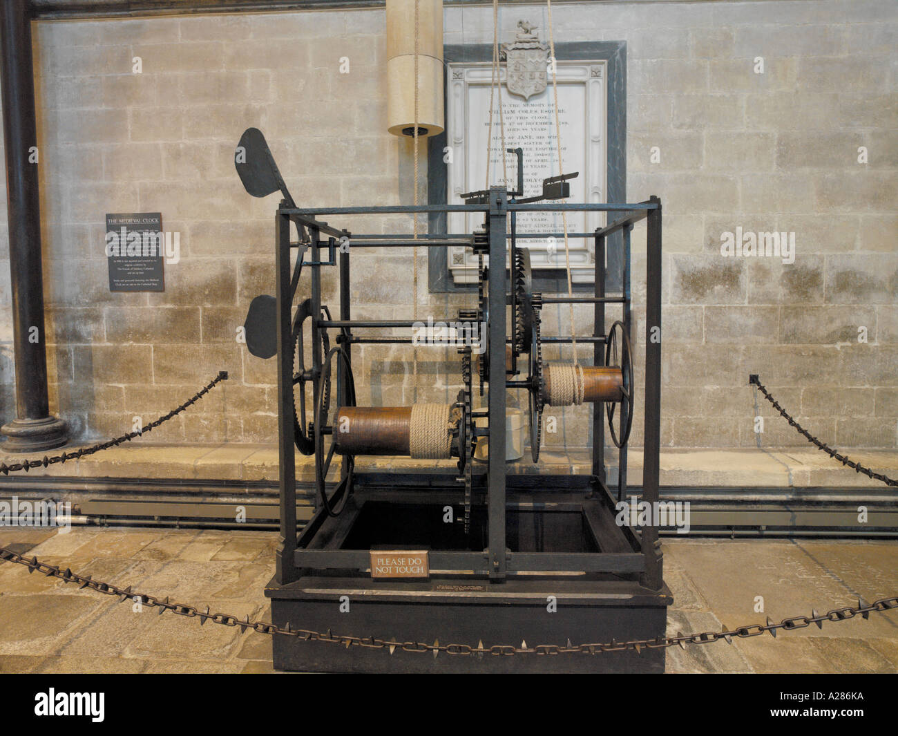 Salisbury cathedral clock hi-res stock photography and images - Alamy