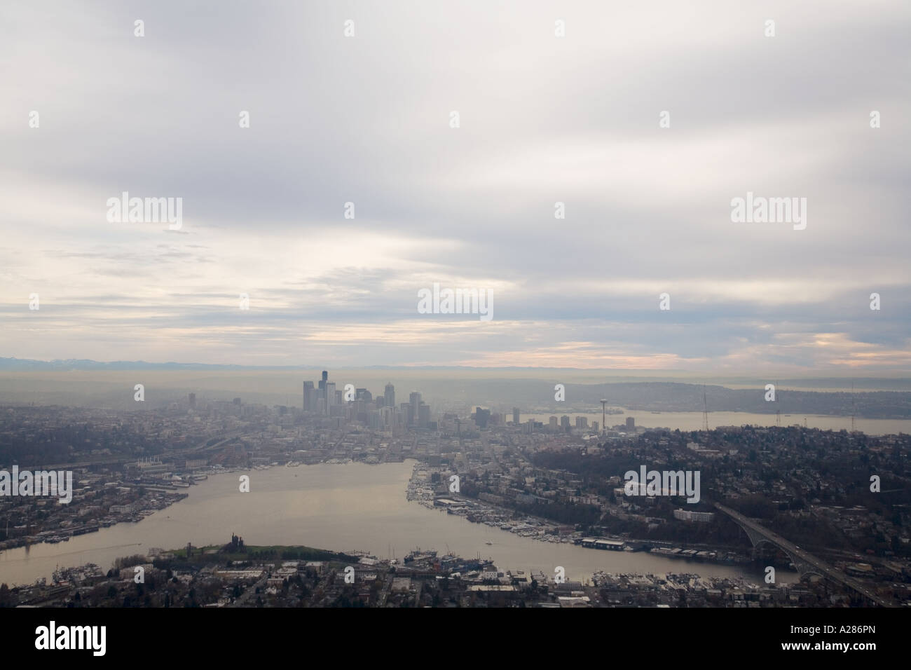 Aerial south lake union hi-res stock photography and images - Alamy