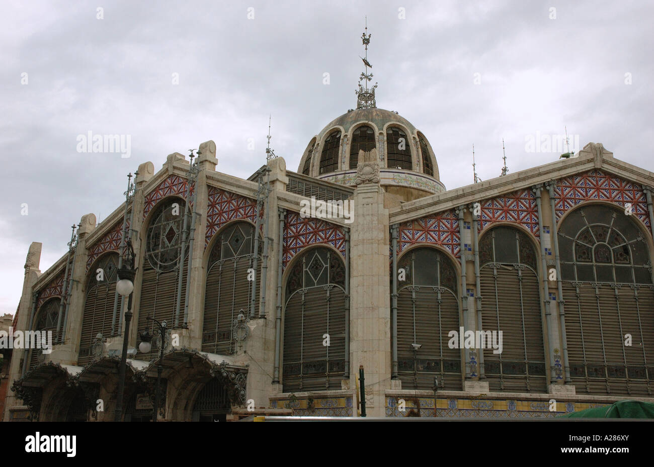 Central market marketplace mercat Valencia Comunitat Comunidad ...