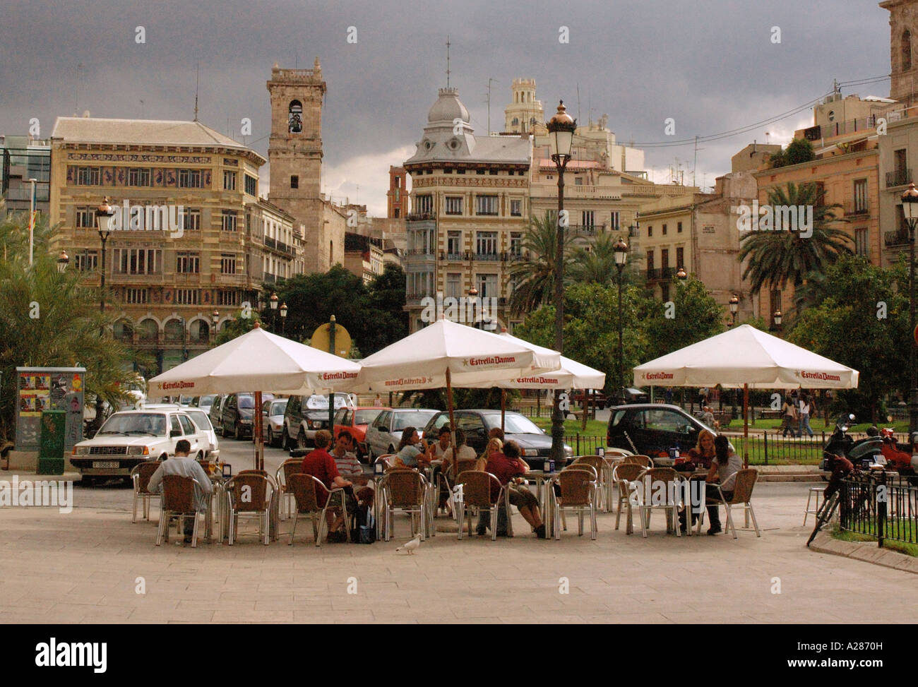 Plaza de la Reina Queen square Valencia Comunitat Comunidad Valenciana ...