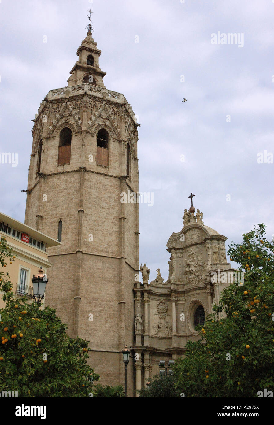 Plaza de la Reina Queen square Valencia Comunitat Comunidad Valenciana ...
