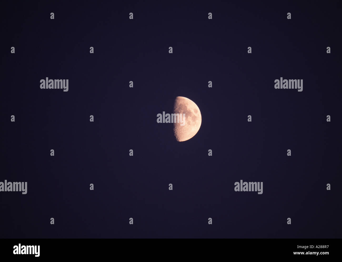 Half moon dark sky hi-res stock photography and images - Alamy