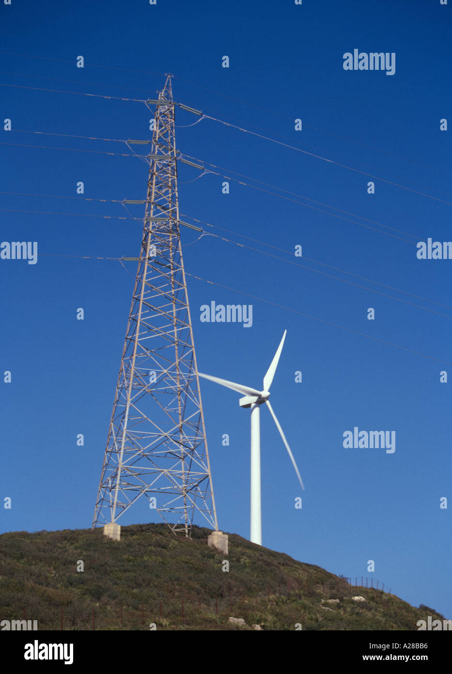 Wind pylon hi-res stock photography and images - Alamy