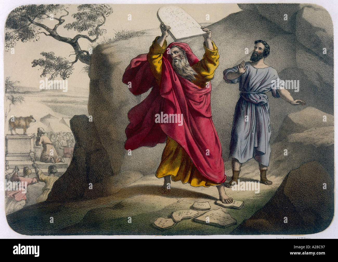 Tables ten commandments hi-res stock photography and images - Alamy