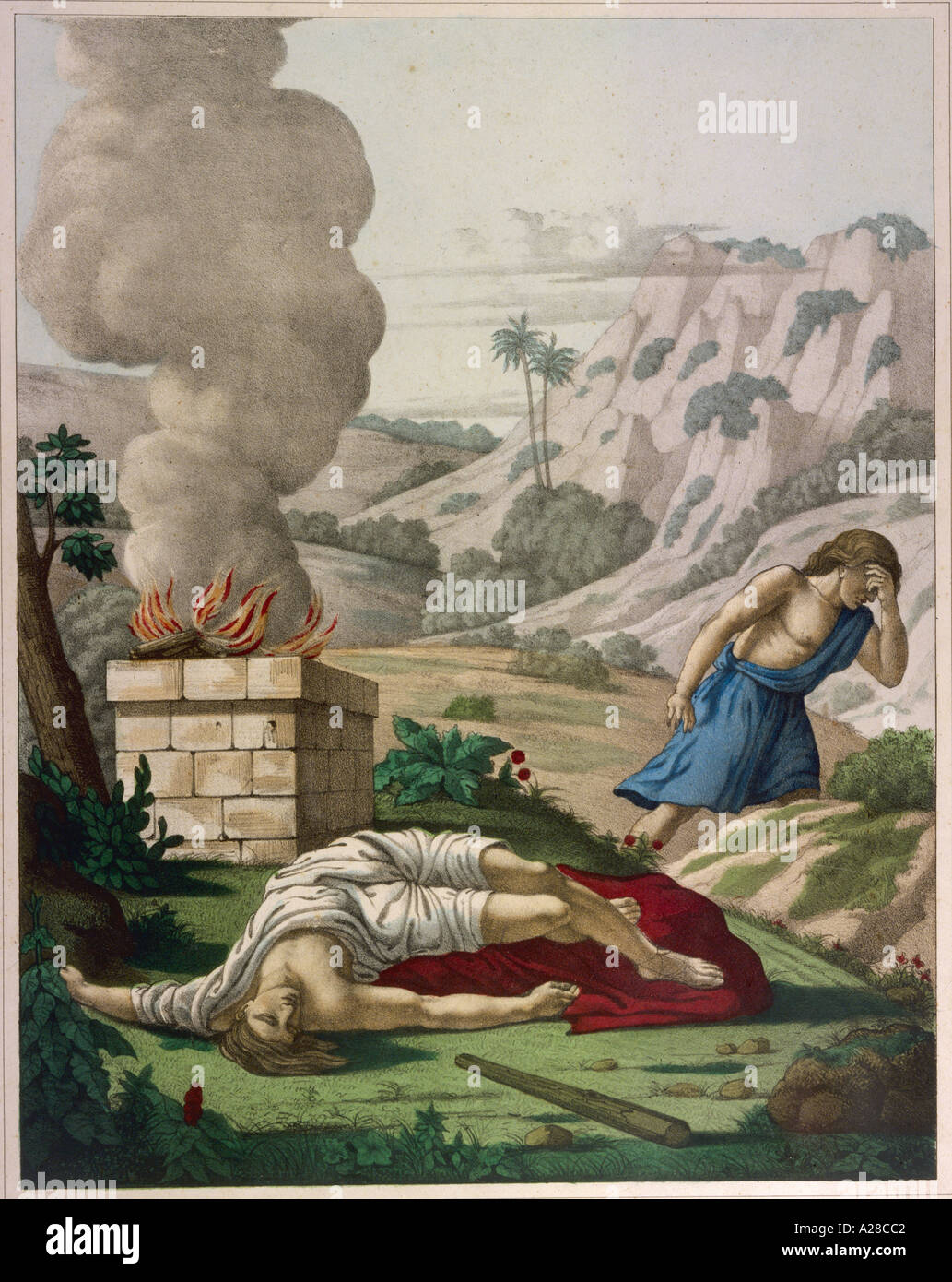 The sacrifice of cain and abel hi-res stock photography and images - Alamy