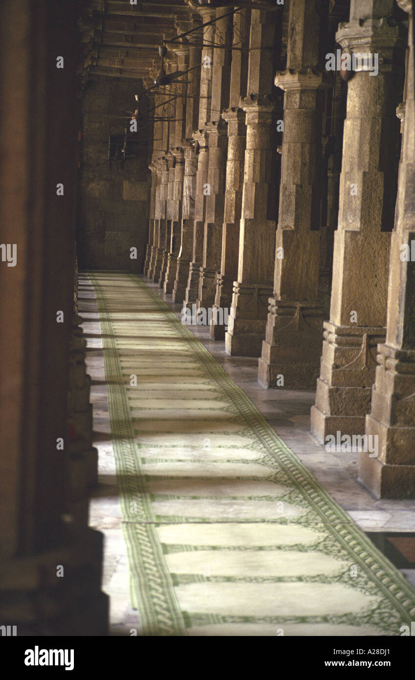 Interior view of the jama masjid mosque High Resolution Stock ...