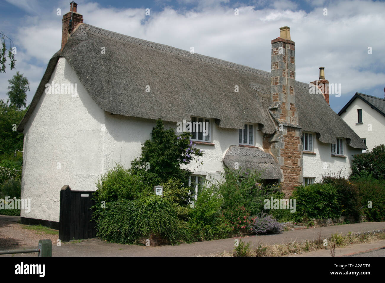 Devon england cob house hi-res stock photography and images - Alamy