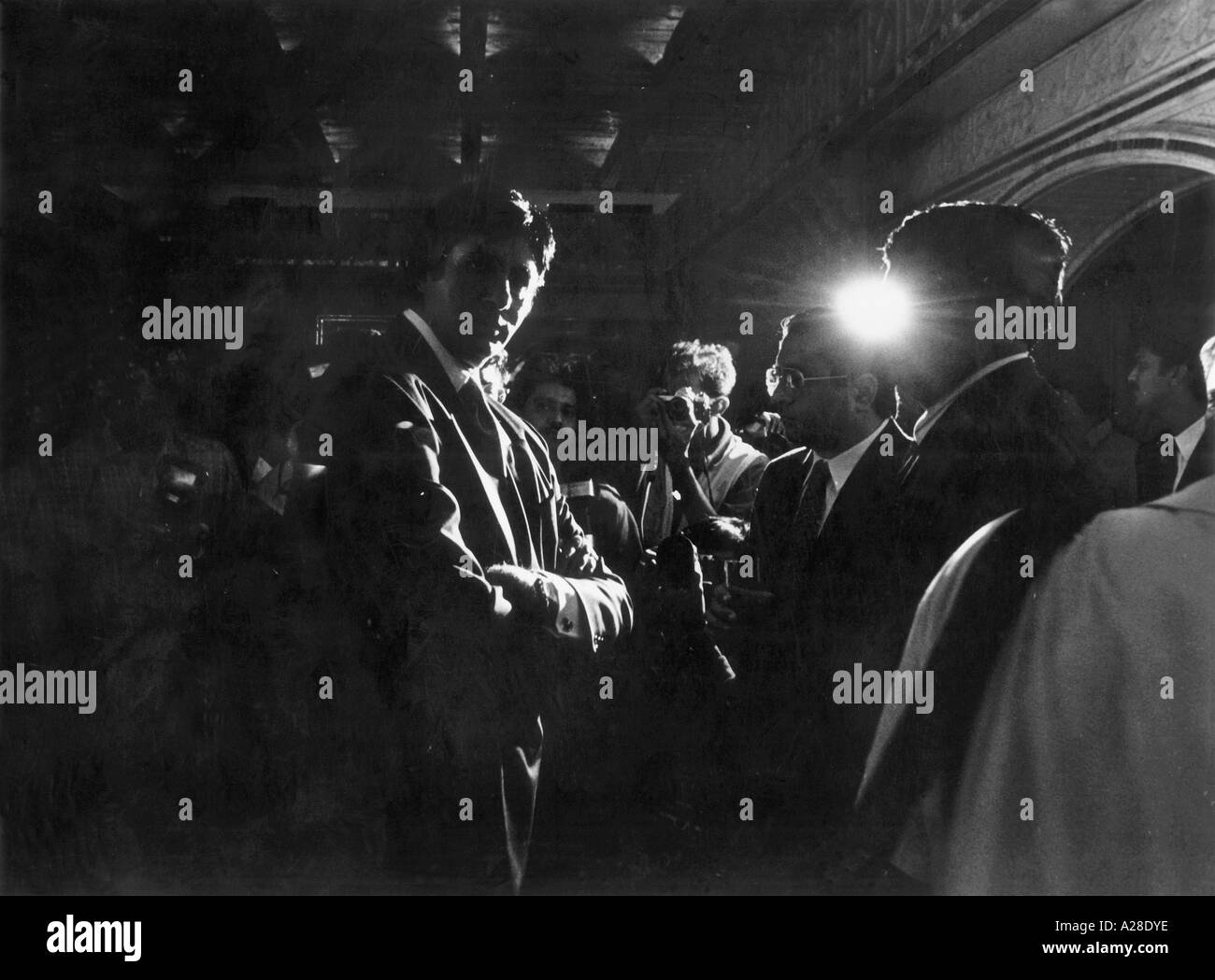 Indian Bollywood Film Star Actor Amitabh Bachchan at a press briefing ... Indian Bollywood Film Star Actor Amitabh Bachchan at a press briefing ...