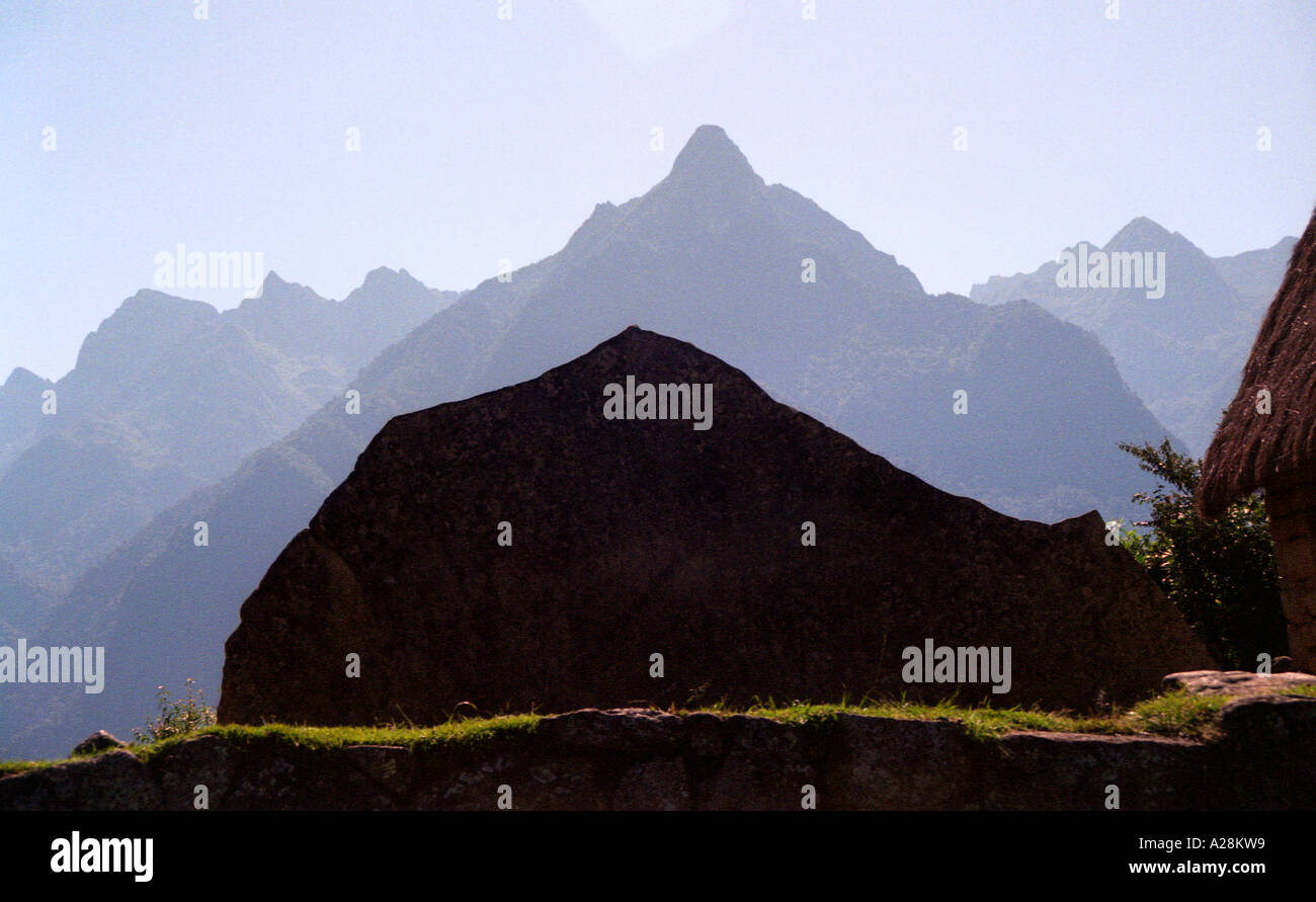 Sacred Rock at Machu Picchu, Lost City of the Incas, UNESCO World ...