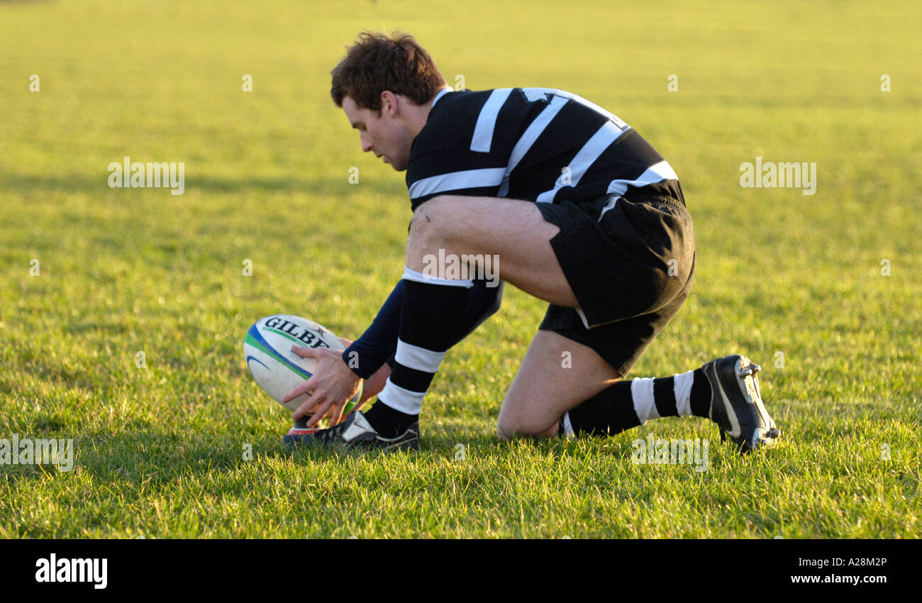 Kicking conversion hi-res stock photography and images - Alamy