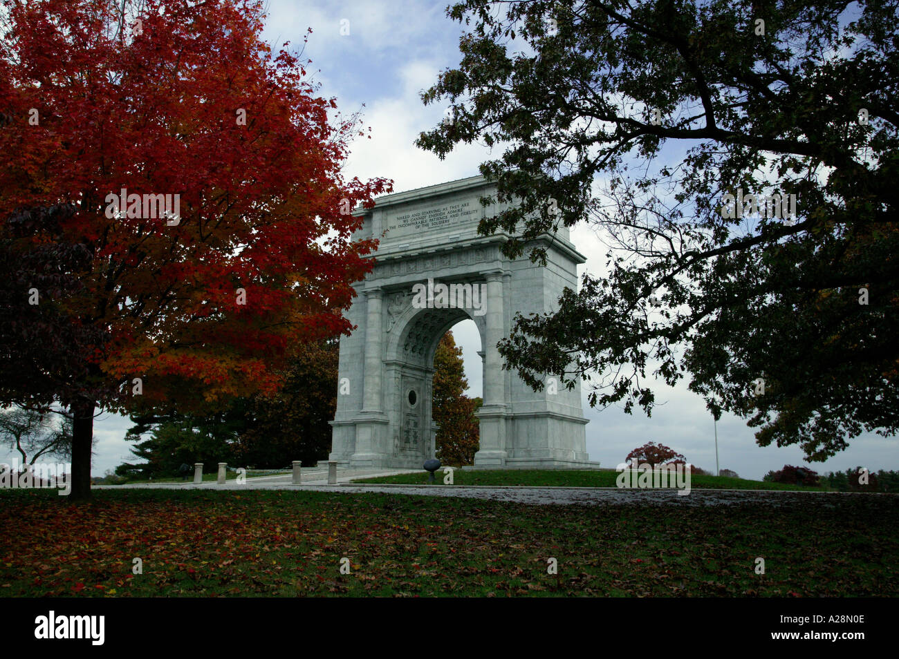 Valley Forge National Monument Stock Photo - Alamy