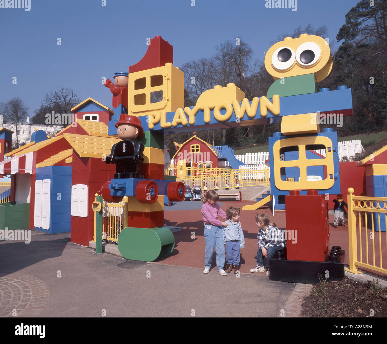 Playtown, Legoland Windsor, Windsor, Berkshire, England, United Kingdom ...
