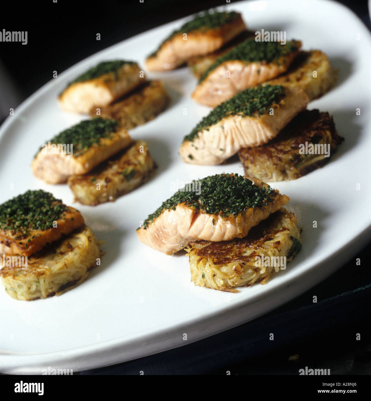 salmon en croute Stock Photo - Alamy