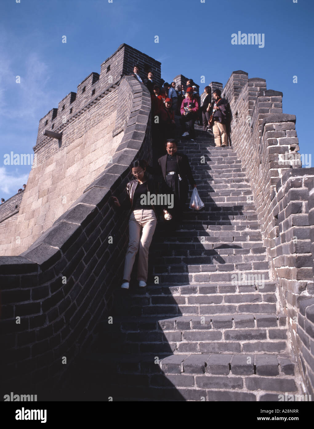 The Great Wall of China (Wanli Changcheng), Badaling, Beijing and ...