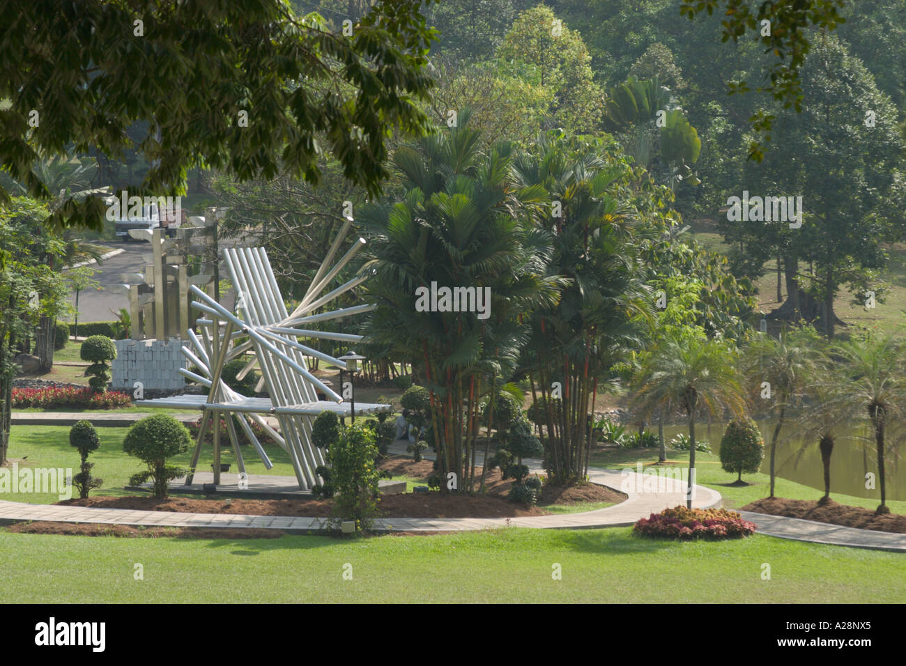 ASEAN sculpture garden in Kuala Lumpur, Malaysia Stock Photo - Alamy