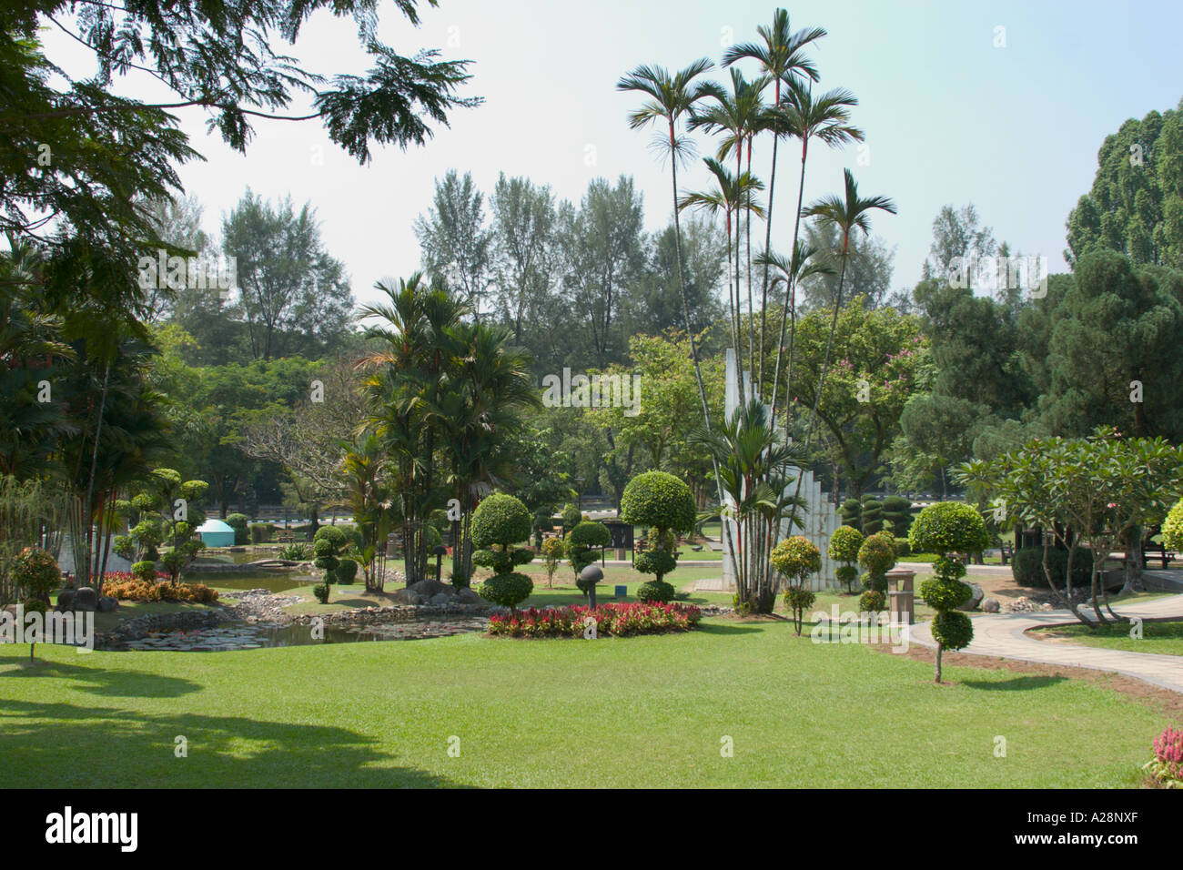 ASEAN sculpture garden in Kuala Lumpur, Malaysia. 2005 Stock Photo - Alamy