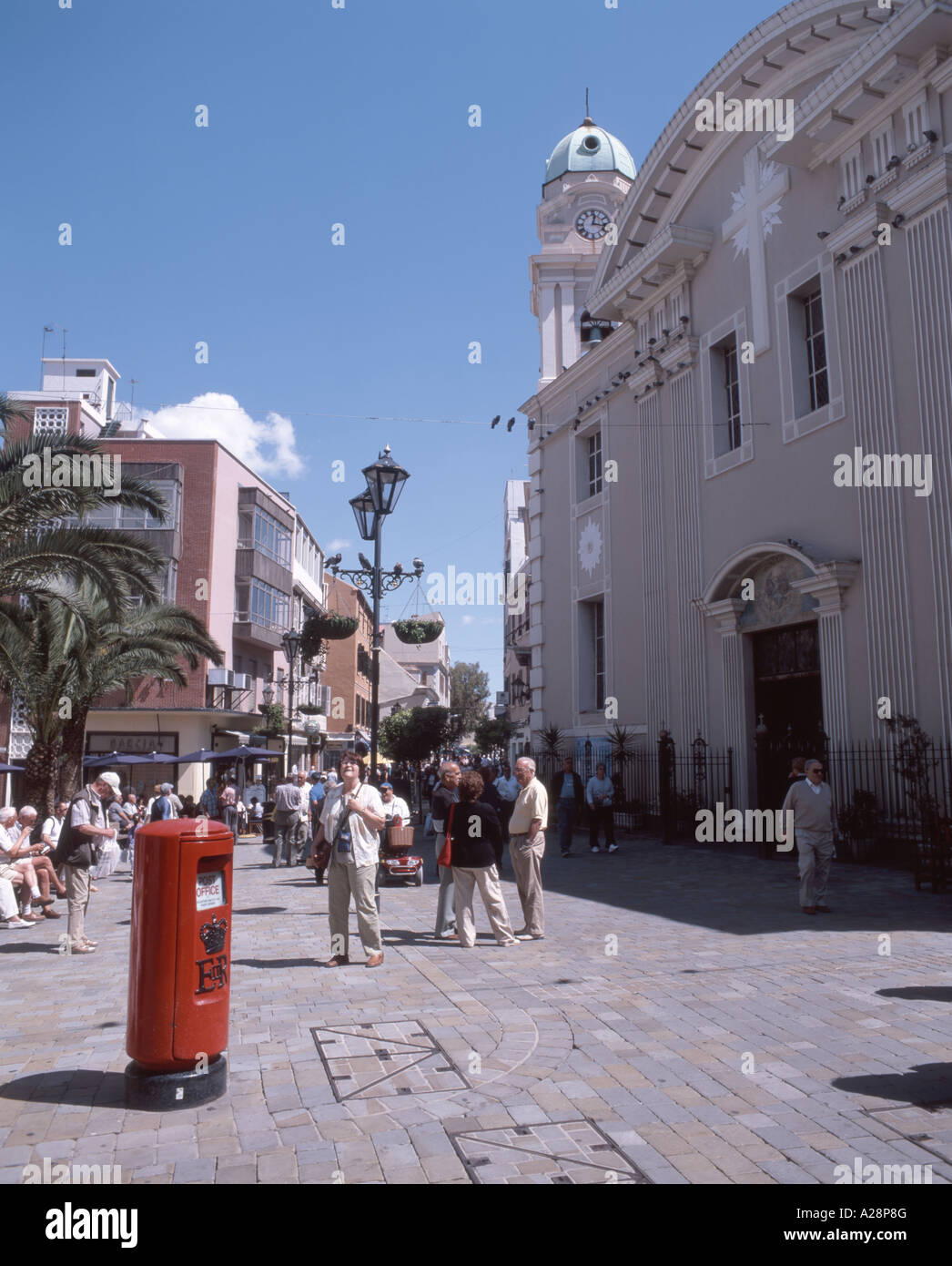 Gibraltar post box hi-res stock photography and images - Alamy