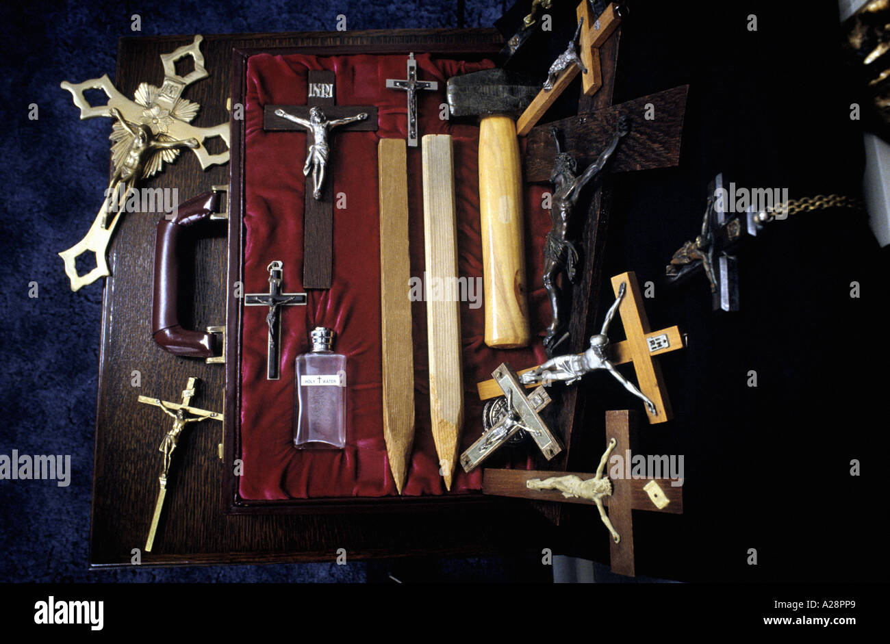 Vampire hunter holy water hi-res stock photography and images - Alamy