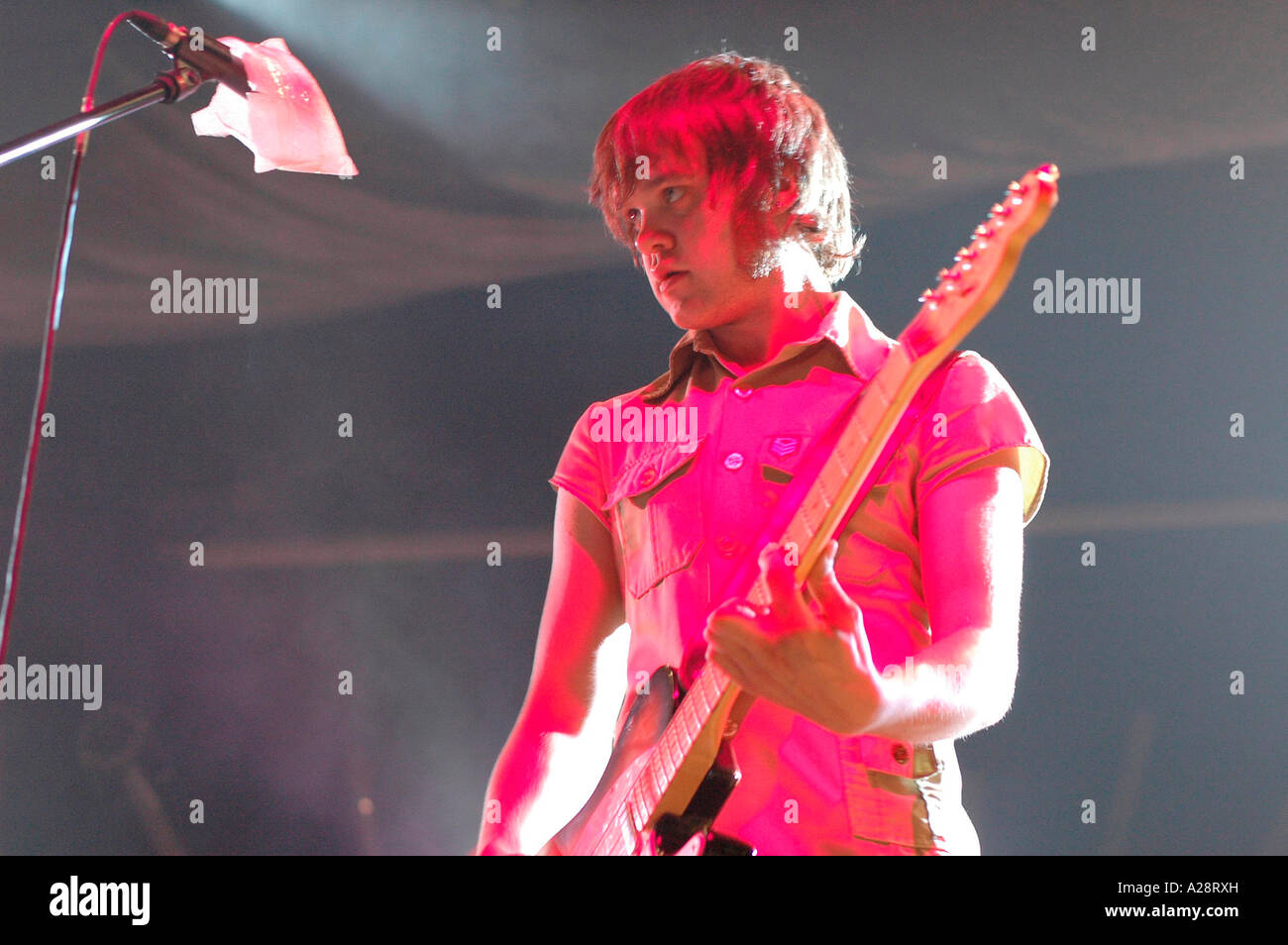 Humanzie playing at Bud Rising in 2005 Stock Photo - Alamy