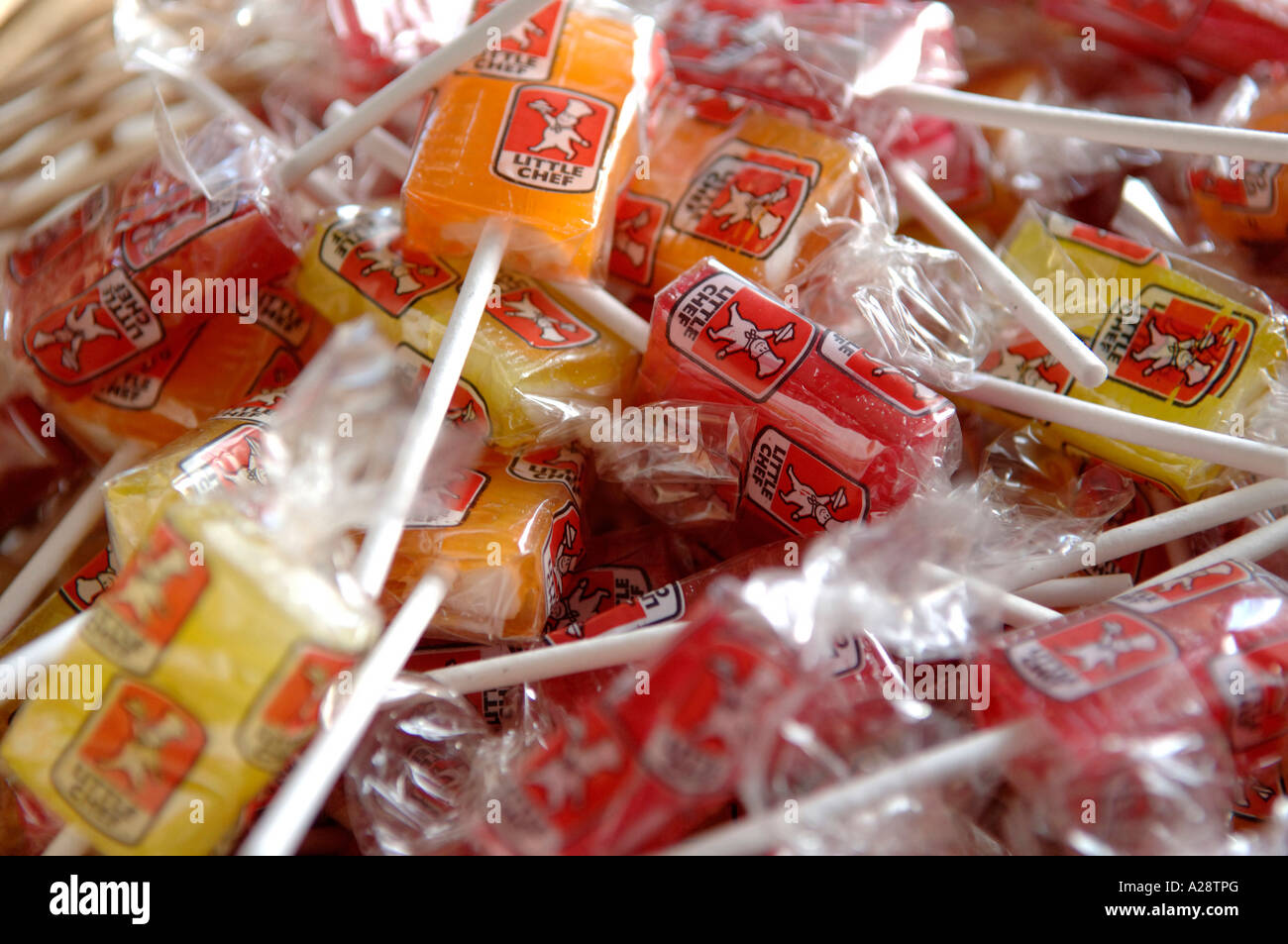 Little Chef Lolly Pops Stock Photo - Alamy