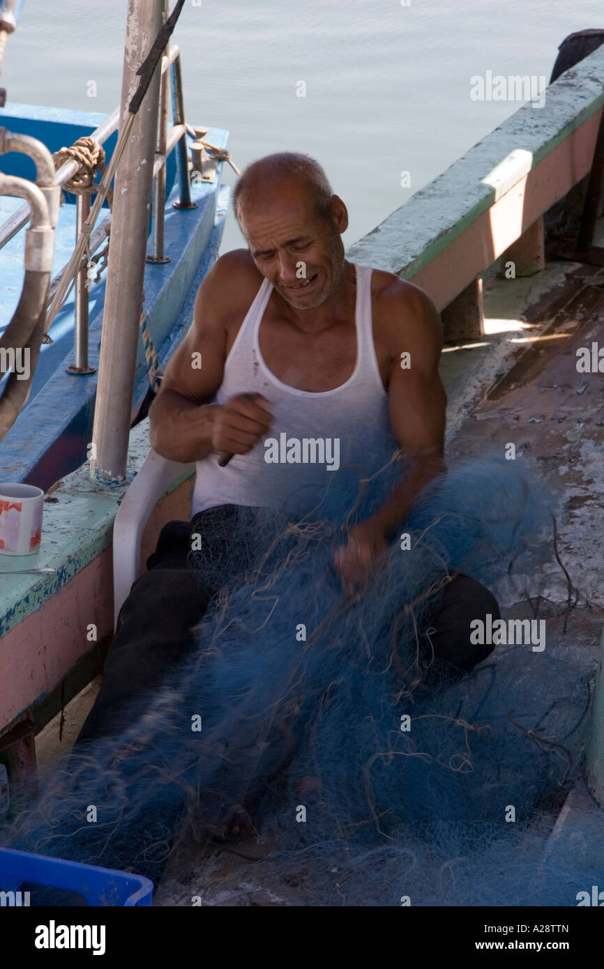Traditional cypriot fishing boat hi-res stock photography and images ...