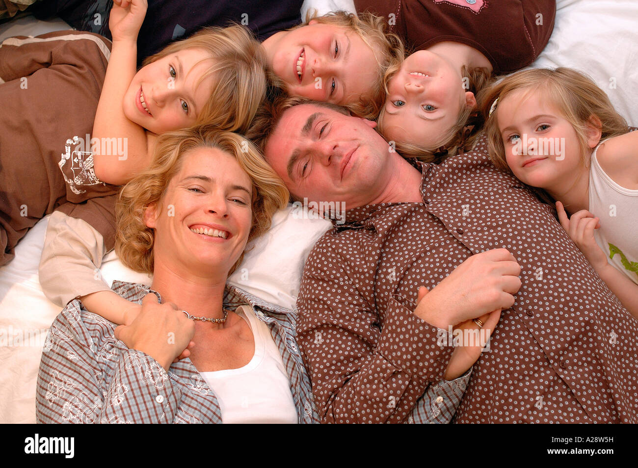 Nigel Marsh and family Stock Photo - Alamy
