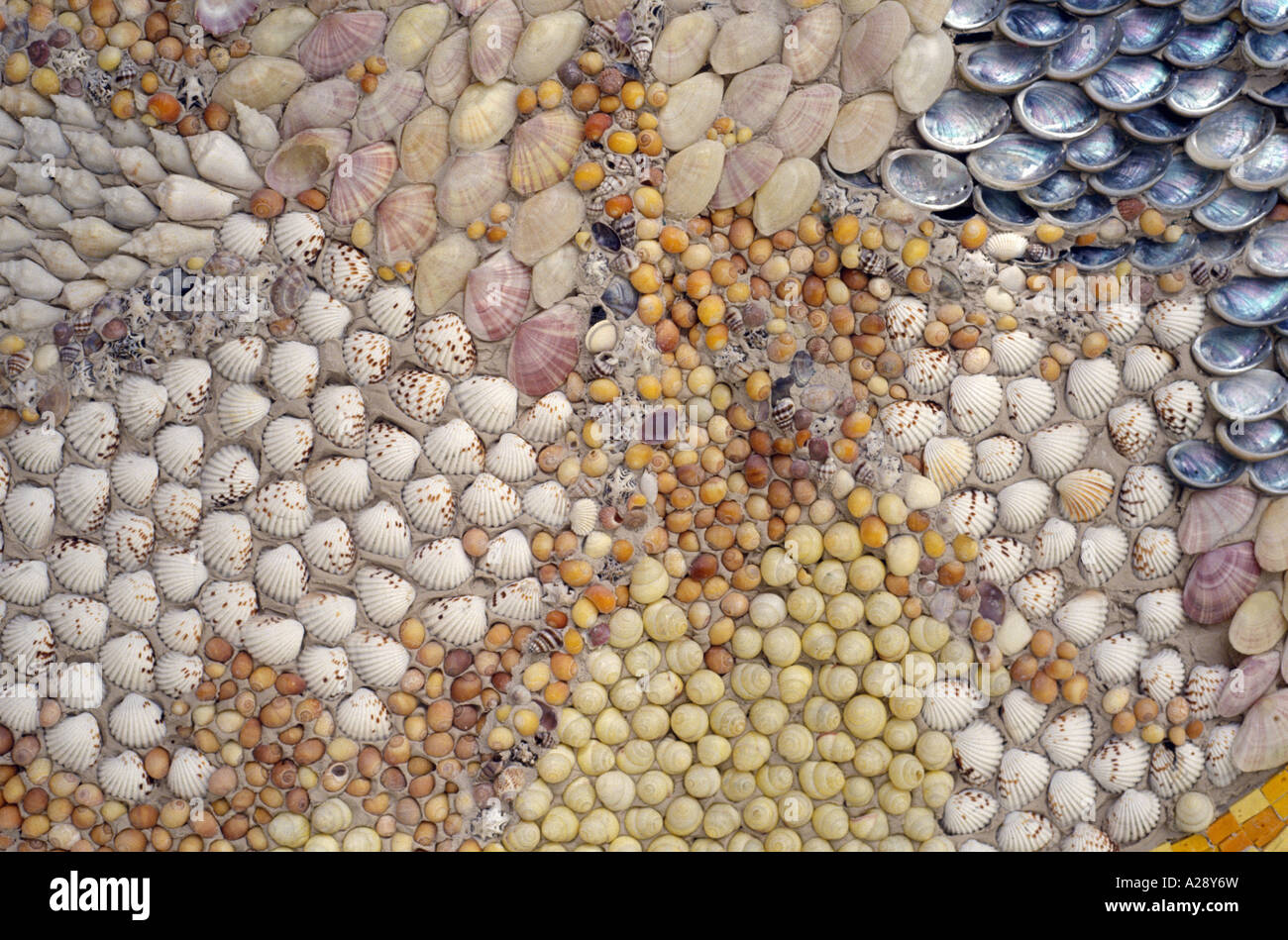 The shell grotto, single-handedly created by Lucy Dorrien-Smith, wife ...