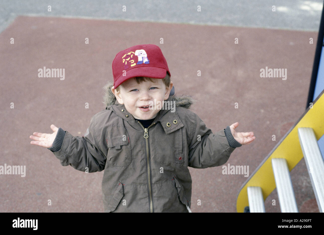 a young boy questioning an adult Stock Photo - Alamy