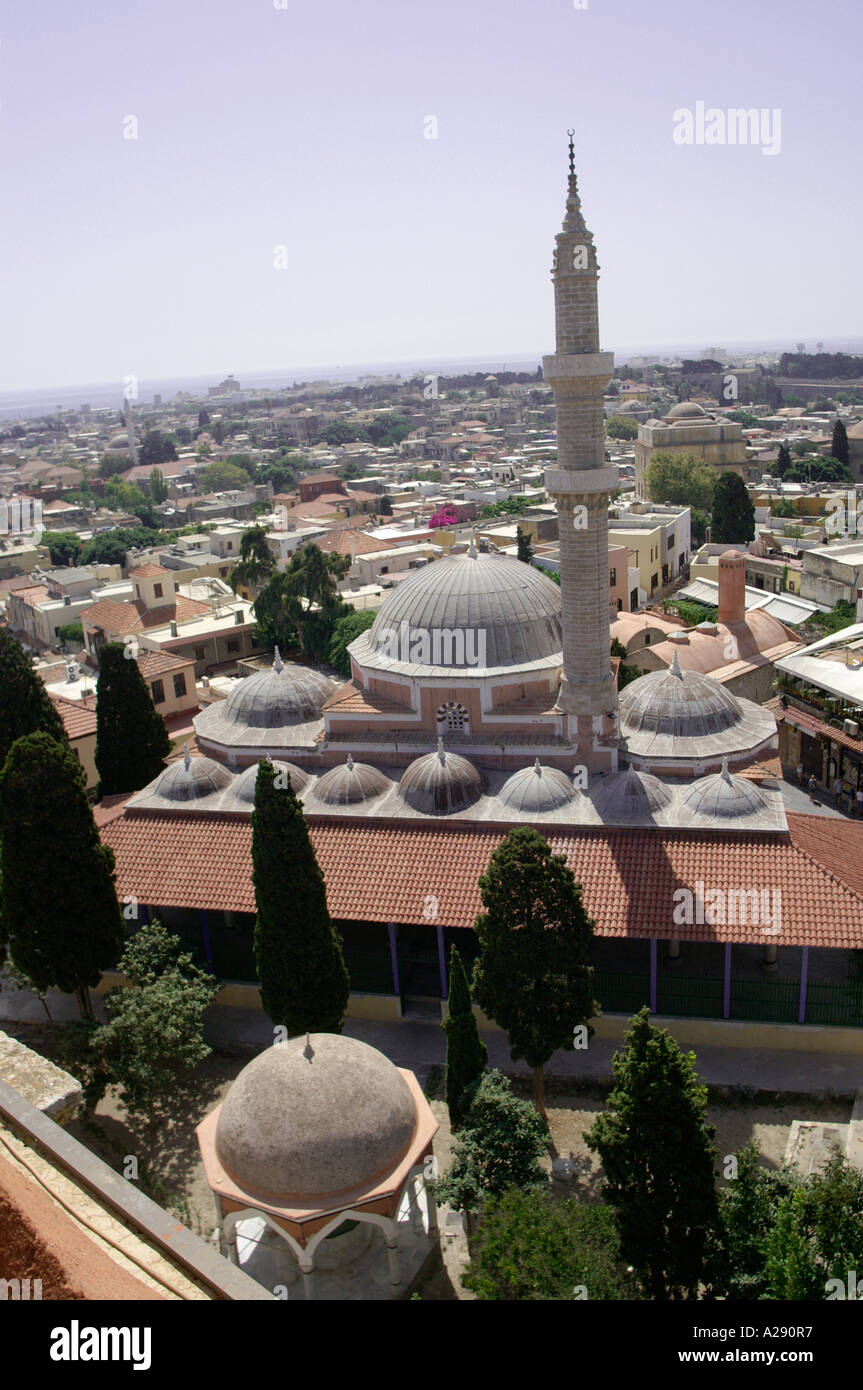 Aerial view of mosque of suleyman hi-res stock photography and images ...