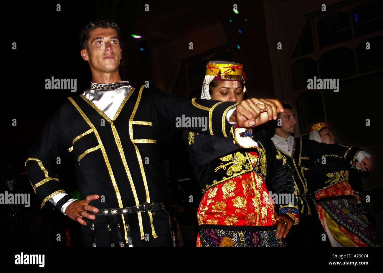 Traditional Turkish dancing IÇMELER Turkey Stock Photo - Alamy