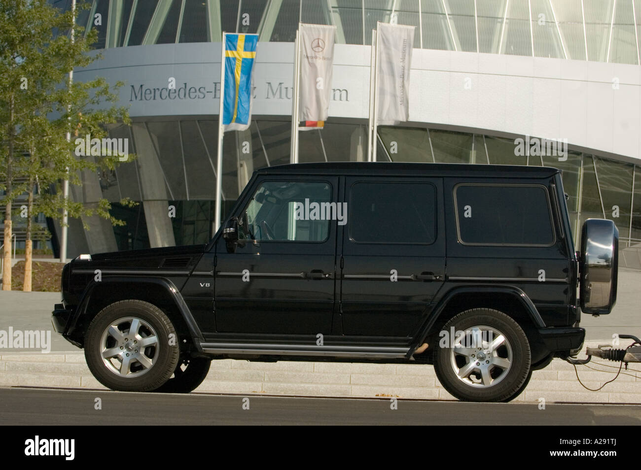 Mercedes Benz GE Wagen 500 outside Mercedes Benz Musem in Stuttgart ...