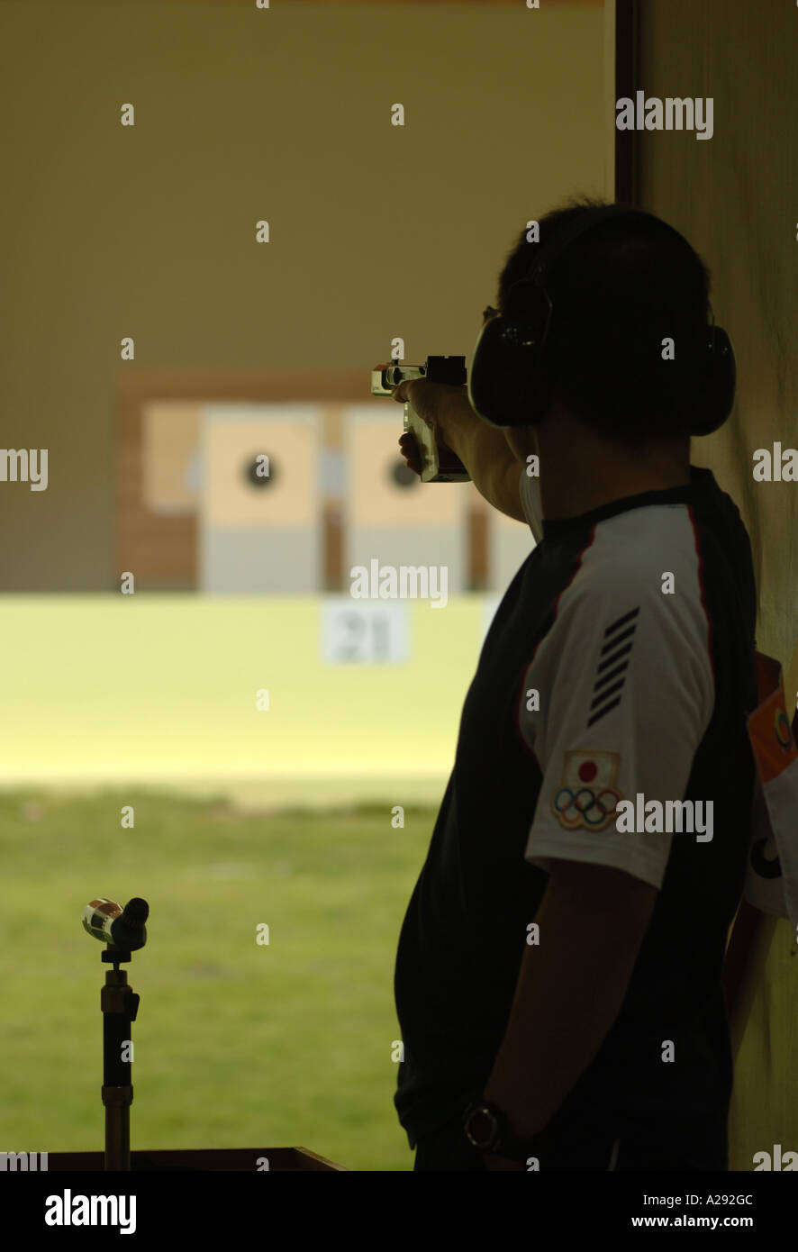 shooting range competition Stock Photo - Alamy