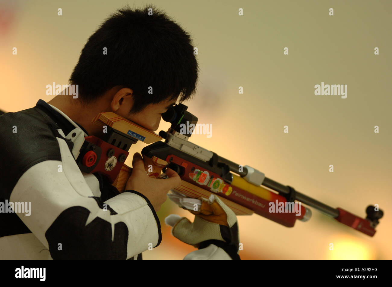 shooting range competition Stock Photo - Alamy