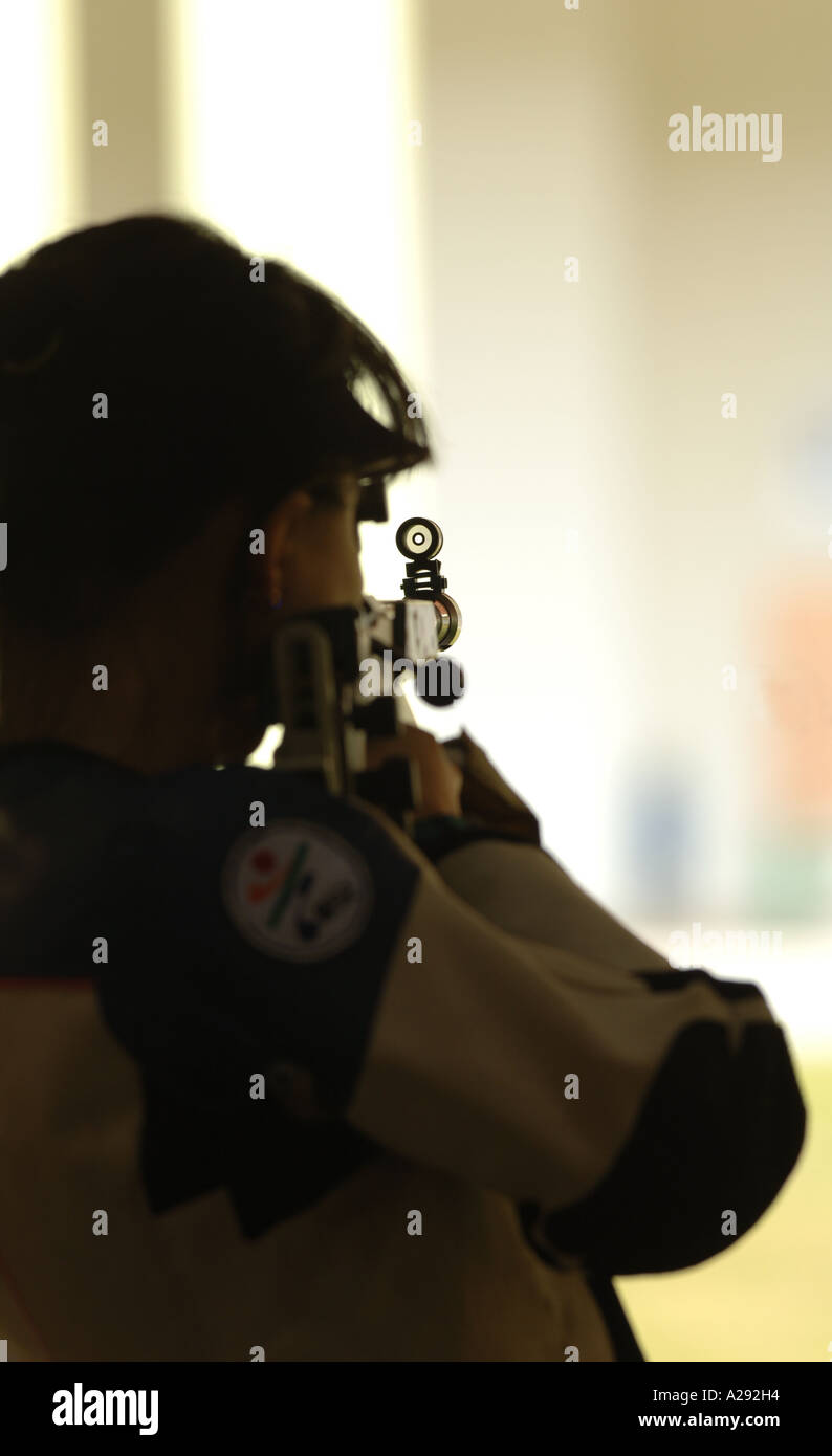 shooting range competition Stock Photo - Alamy