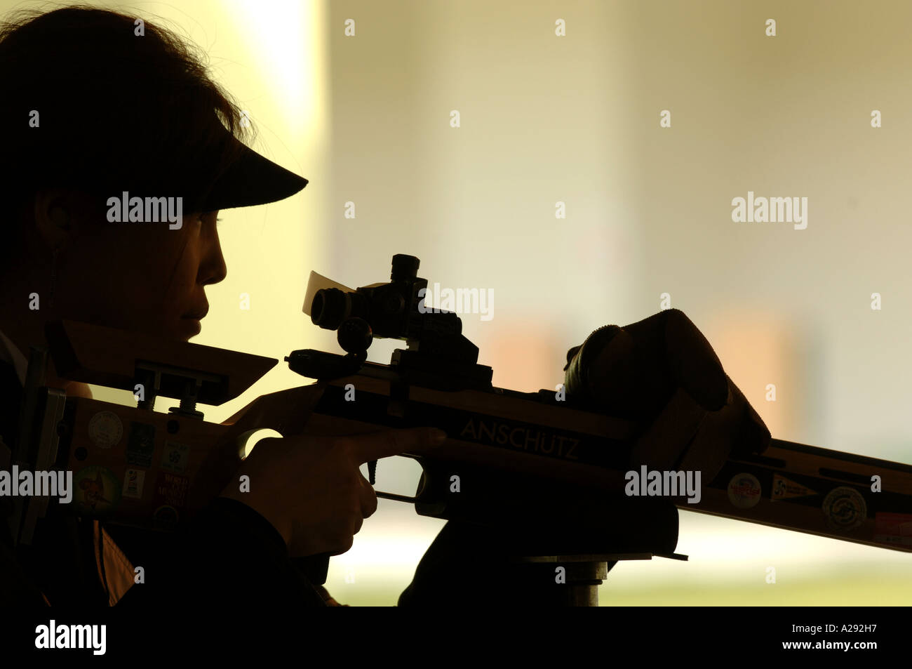 shooting range competition Stock Photo - Alamy