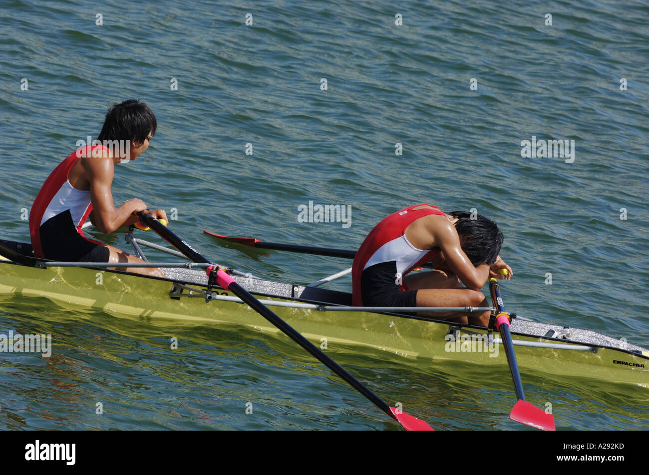 Row rowing hi-res stock photography and images - Alamy