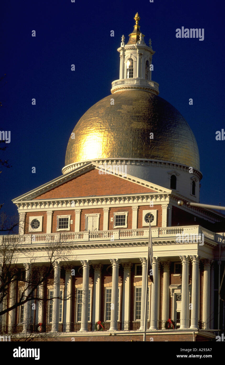 Massachusetts capitol building hi-res stock photography and images - Alamy