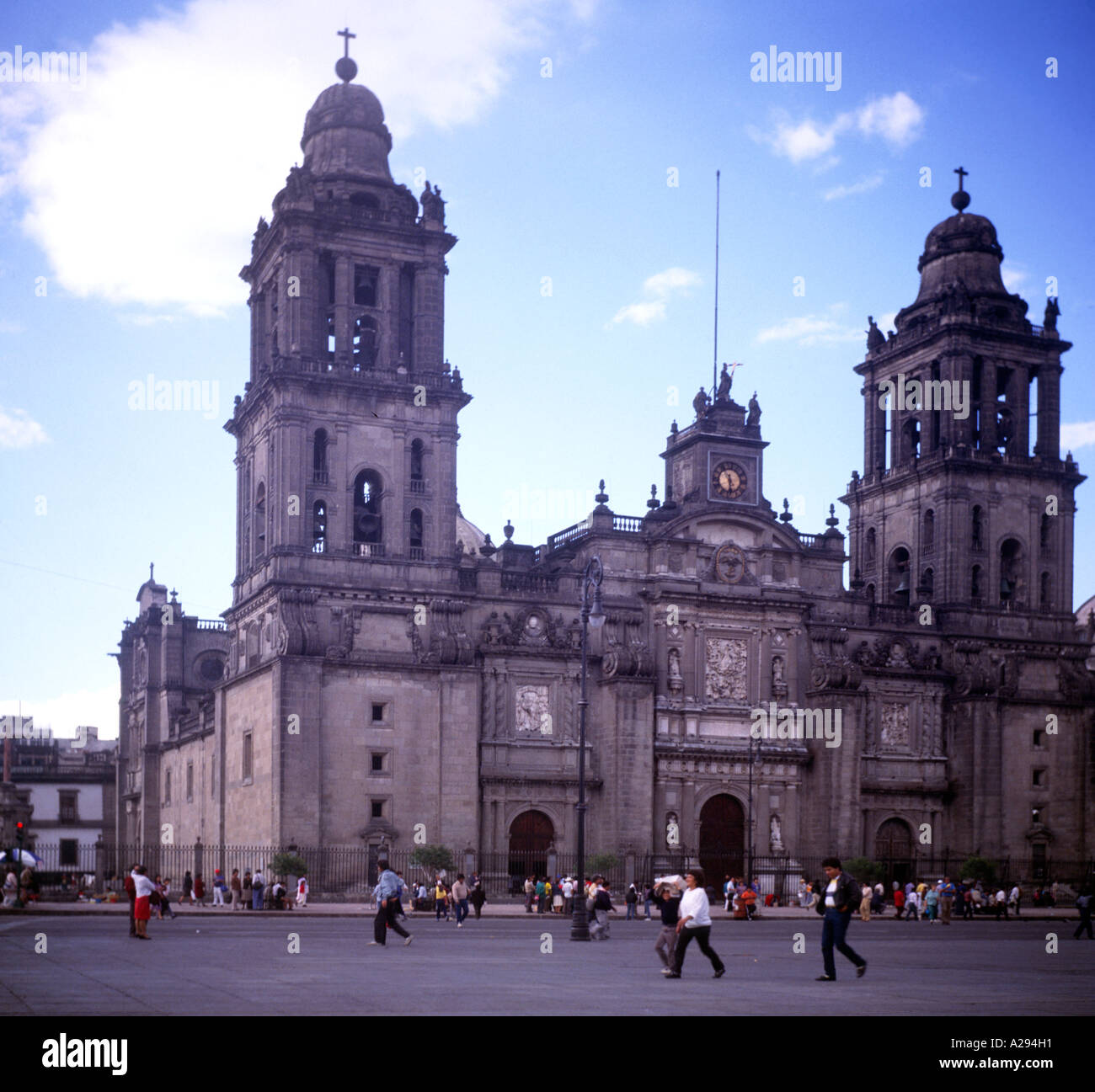 Cathedral zocalo Mexico City Mexico Stock Photo - Alamy