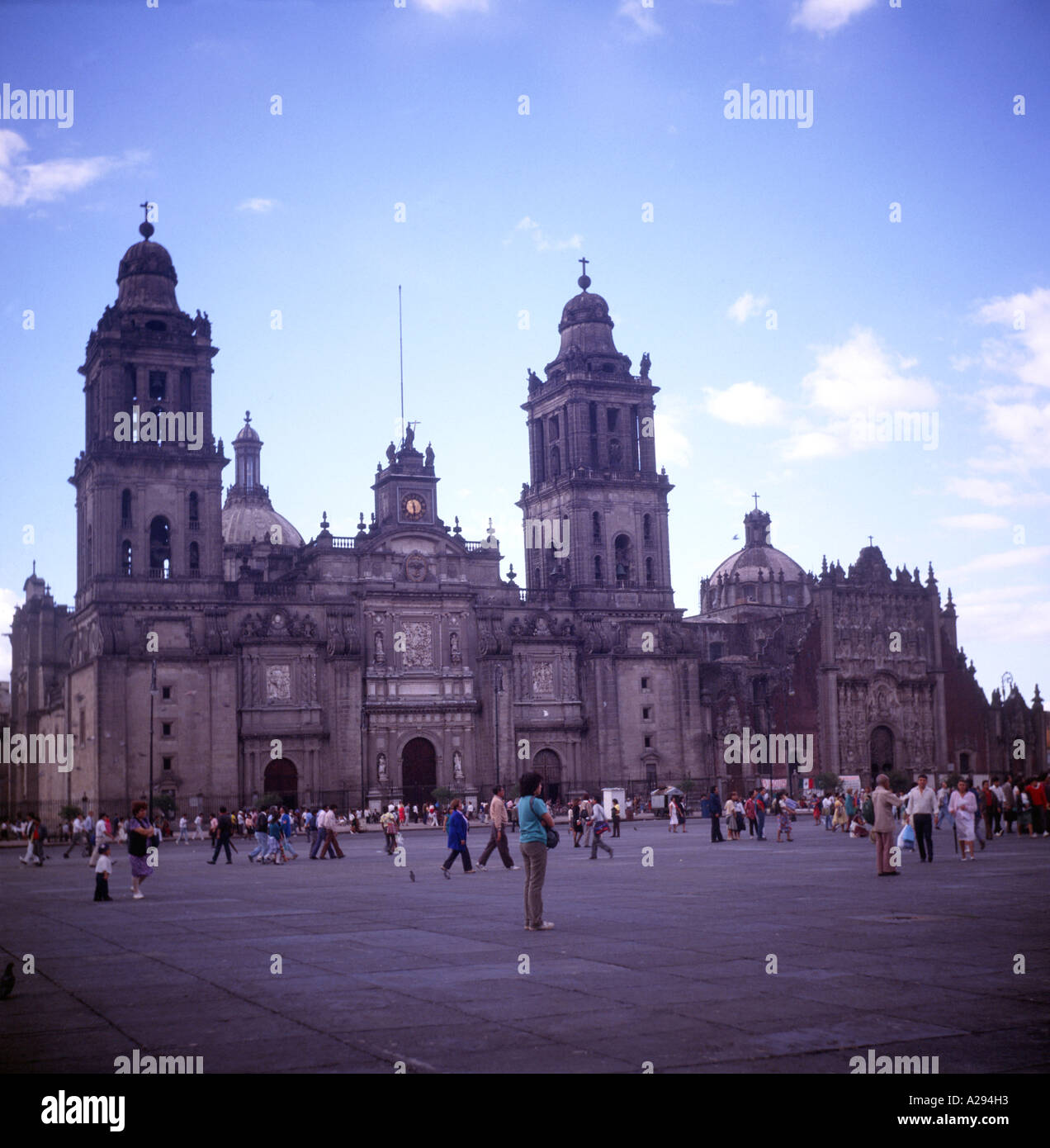 Cathedral zocalo Mexico City Mexico Stock Photo - Alamy