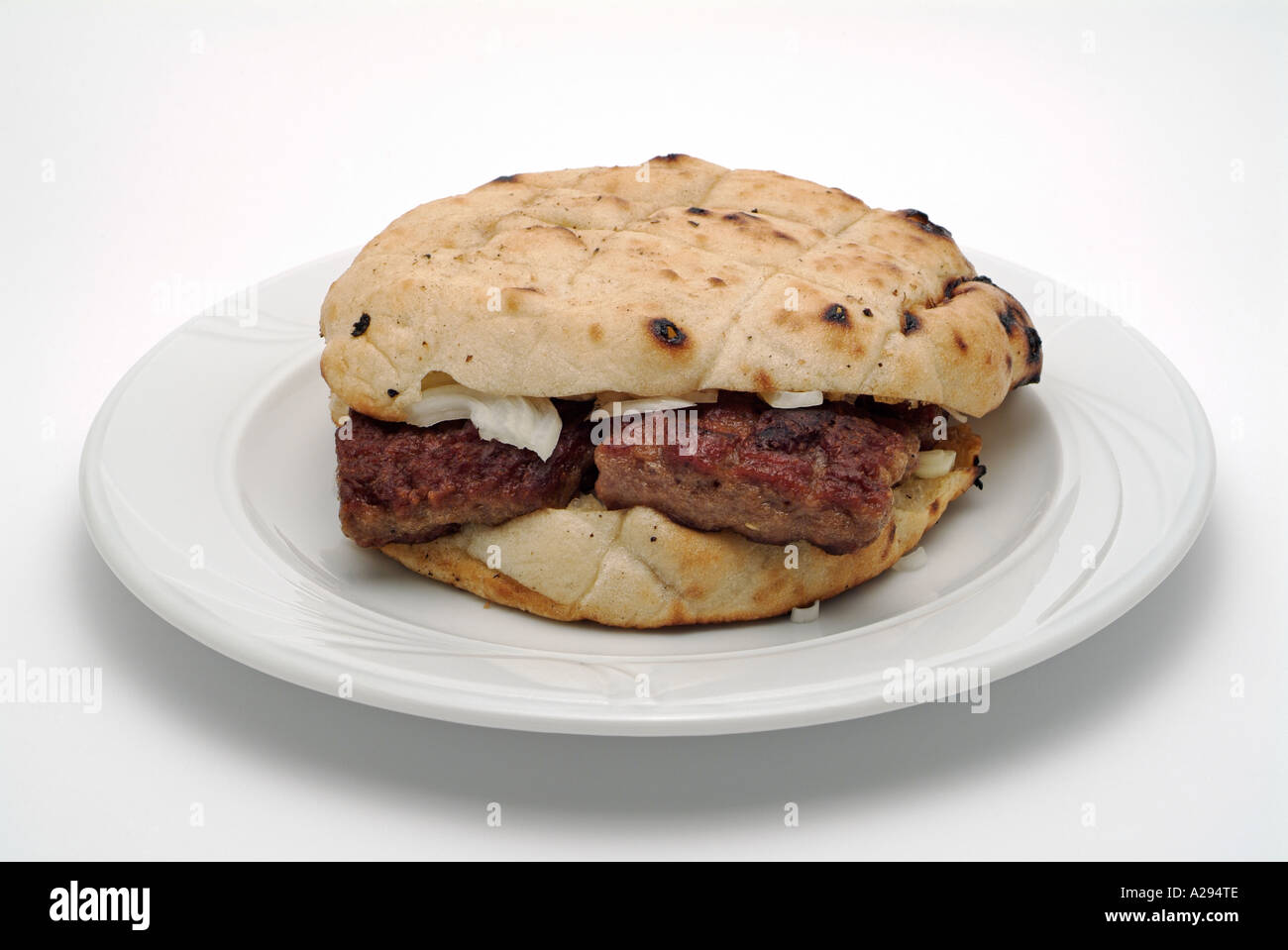 Cevapi a Traditional Bosnian Meal made of 50% Minced Lamb and 50% ...