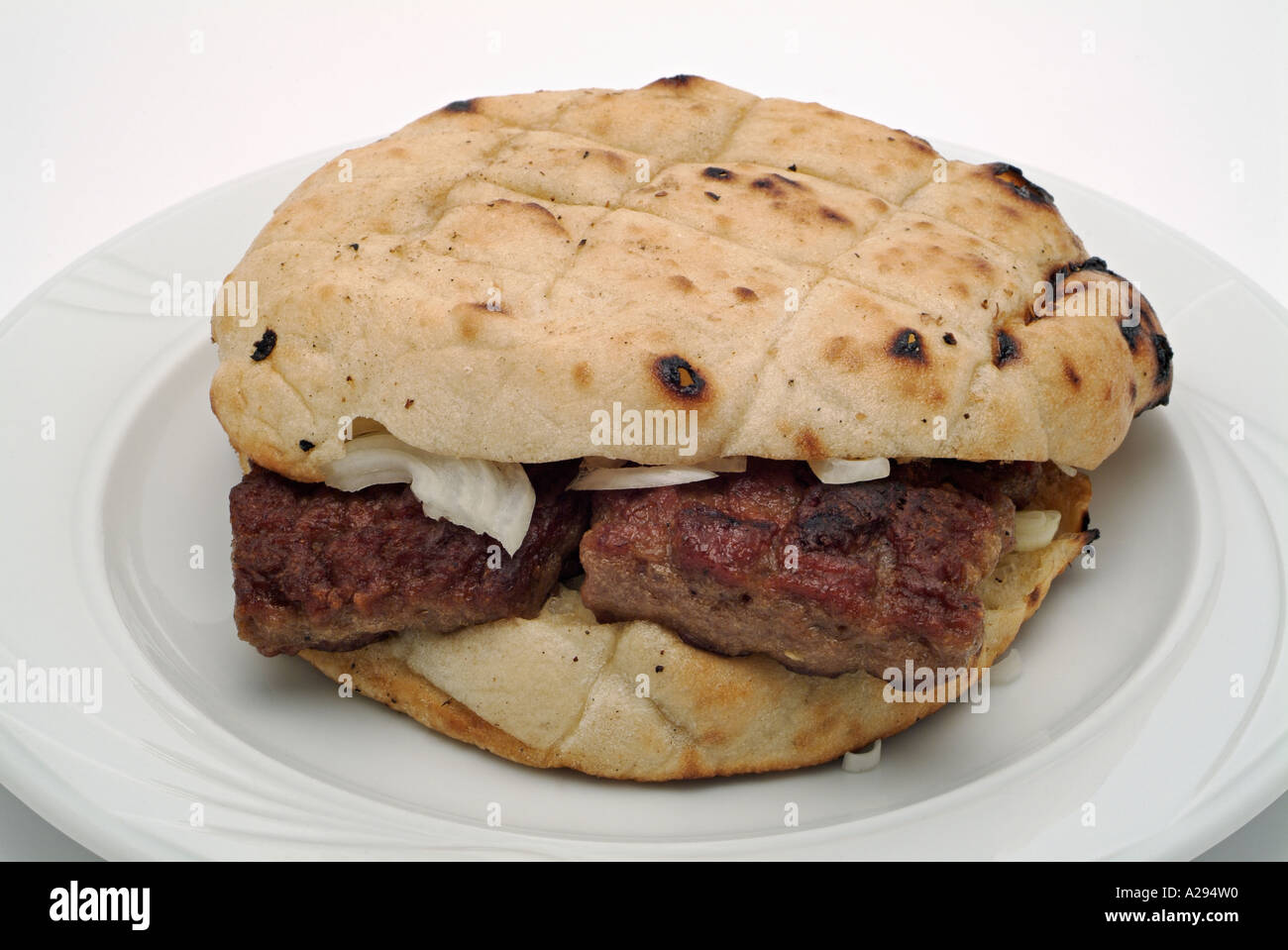 Cevapi a Traditional Bosnian Meal made of 50% Minced Lamb and 50% ...